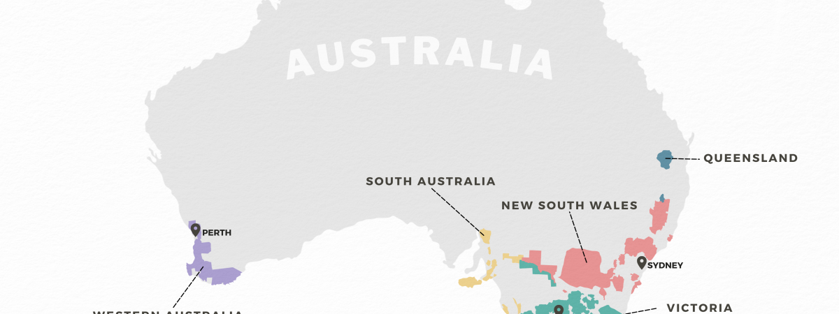 Vin fra Australien | Køb smagfuld australsk vin her